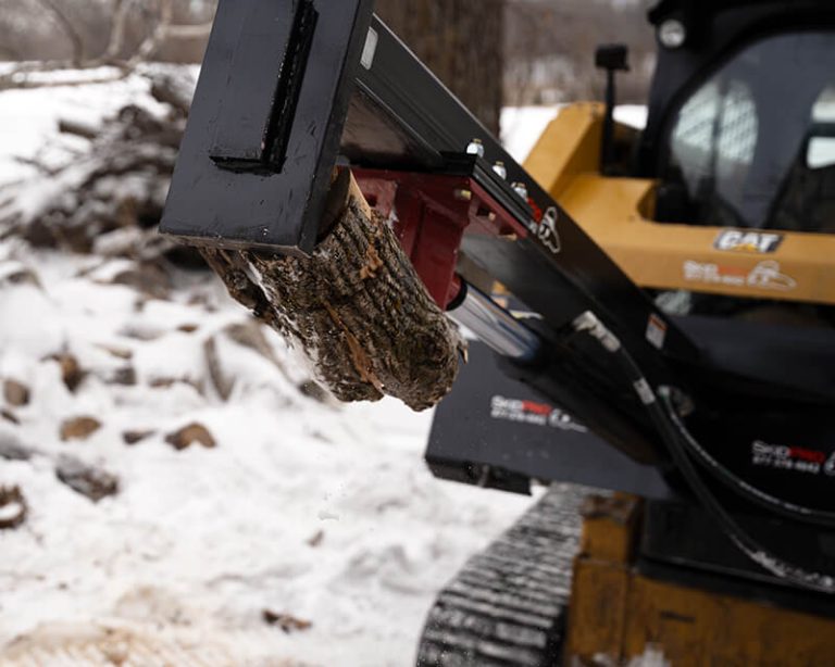 Skid Steer Wood Splitter | Heavy Duty Wood Splitter Attachment